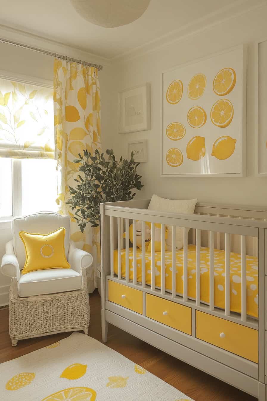 20 Beautiful Yellow Nursery Ideas For Your Baby's Room | The Olive ...