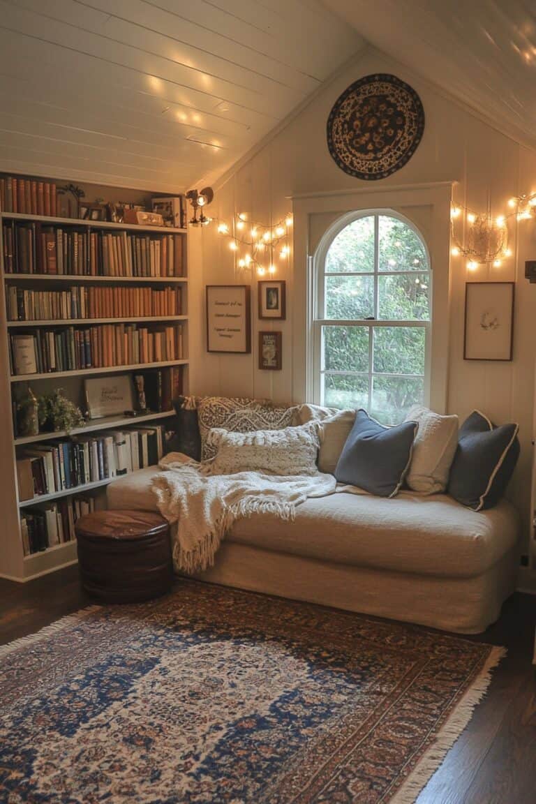 25 Creative Small Home Library Ideas You Will Adore | The Olive Branch Nest