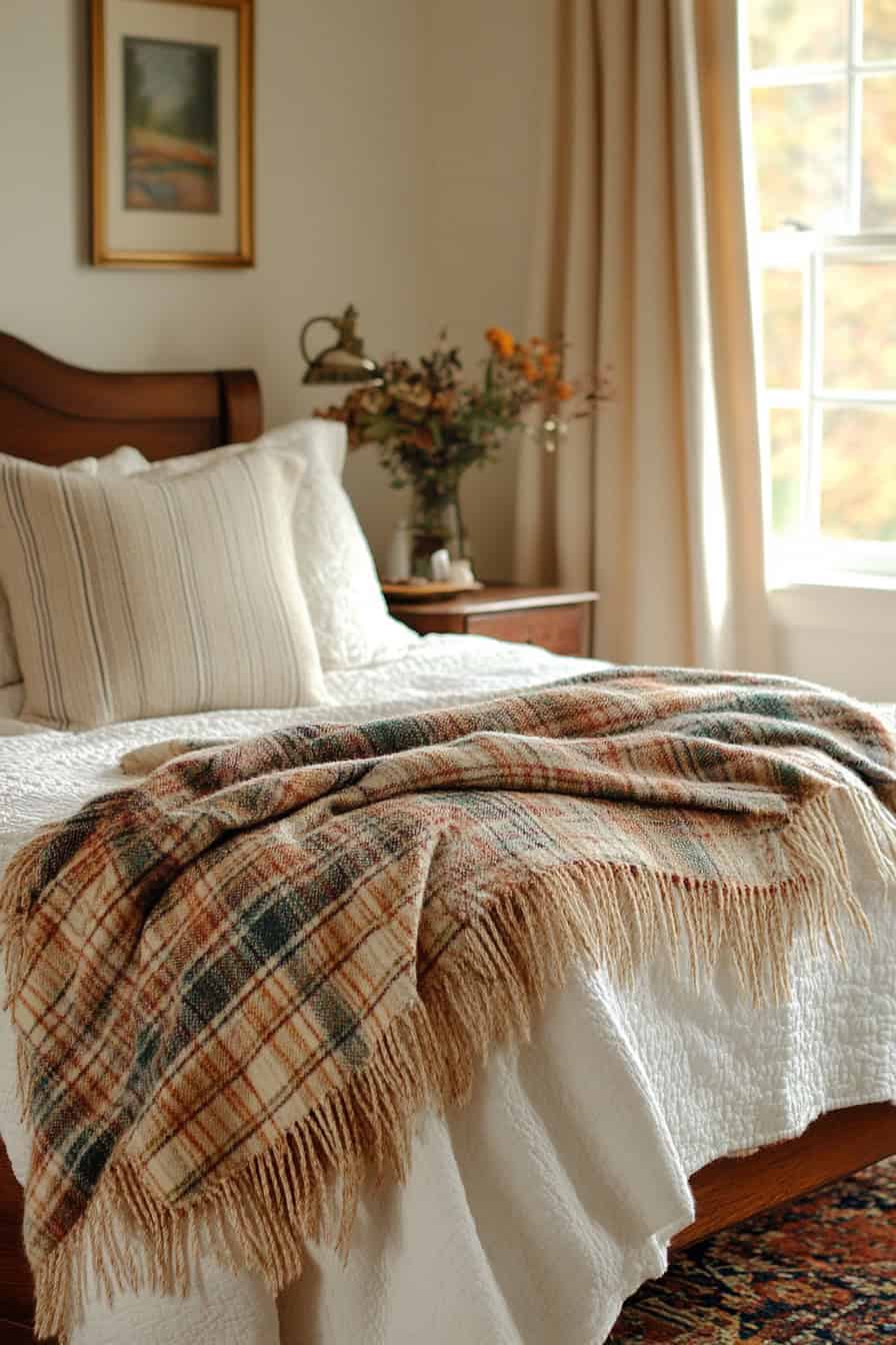 Autumn Bliss: 25 Beautiful Fall Bedroom Ideas | The Olive Branch Nest