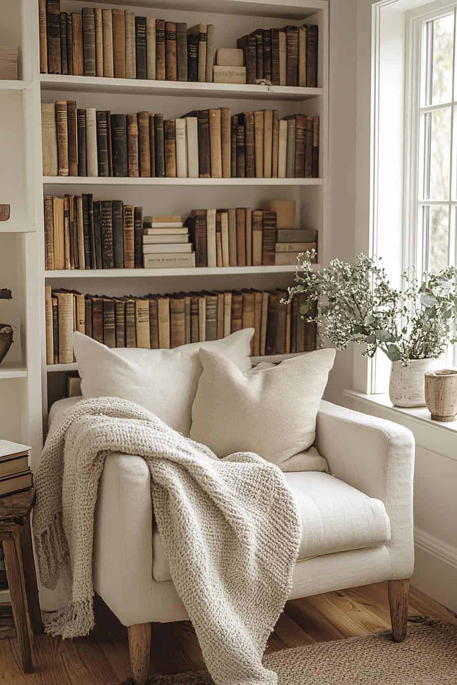 25 Creative Small Home Library Ideas You Will Adore | The Olive Branch Nest
