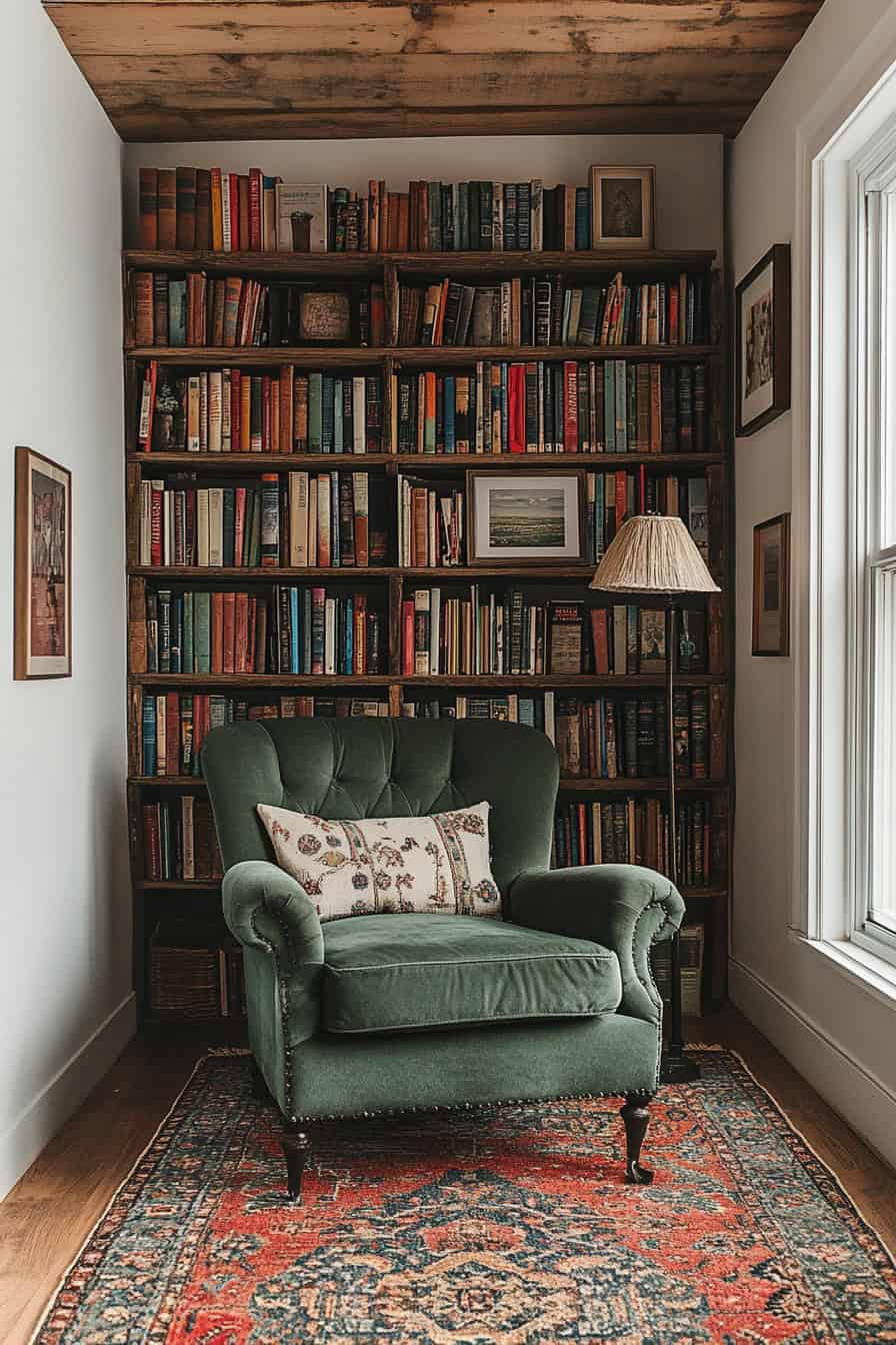 25 Creative Small Home Library Ideas You Will Adore | The Olive Branch Nest