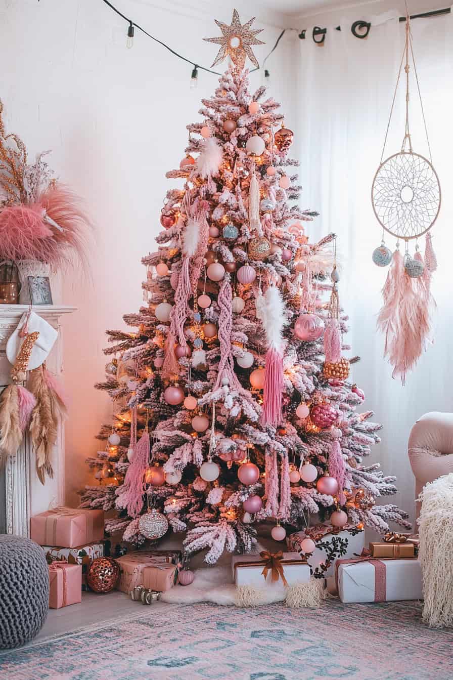 Think Pink: Decorating Your Pink Christmas Tree With Style (17 Ideas ...