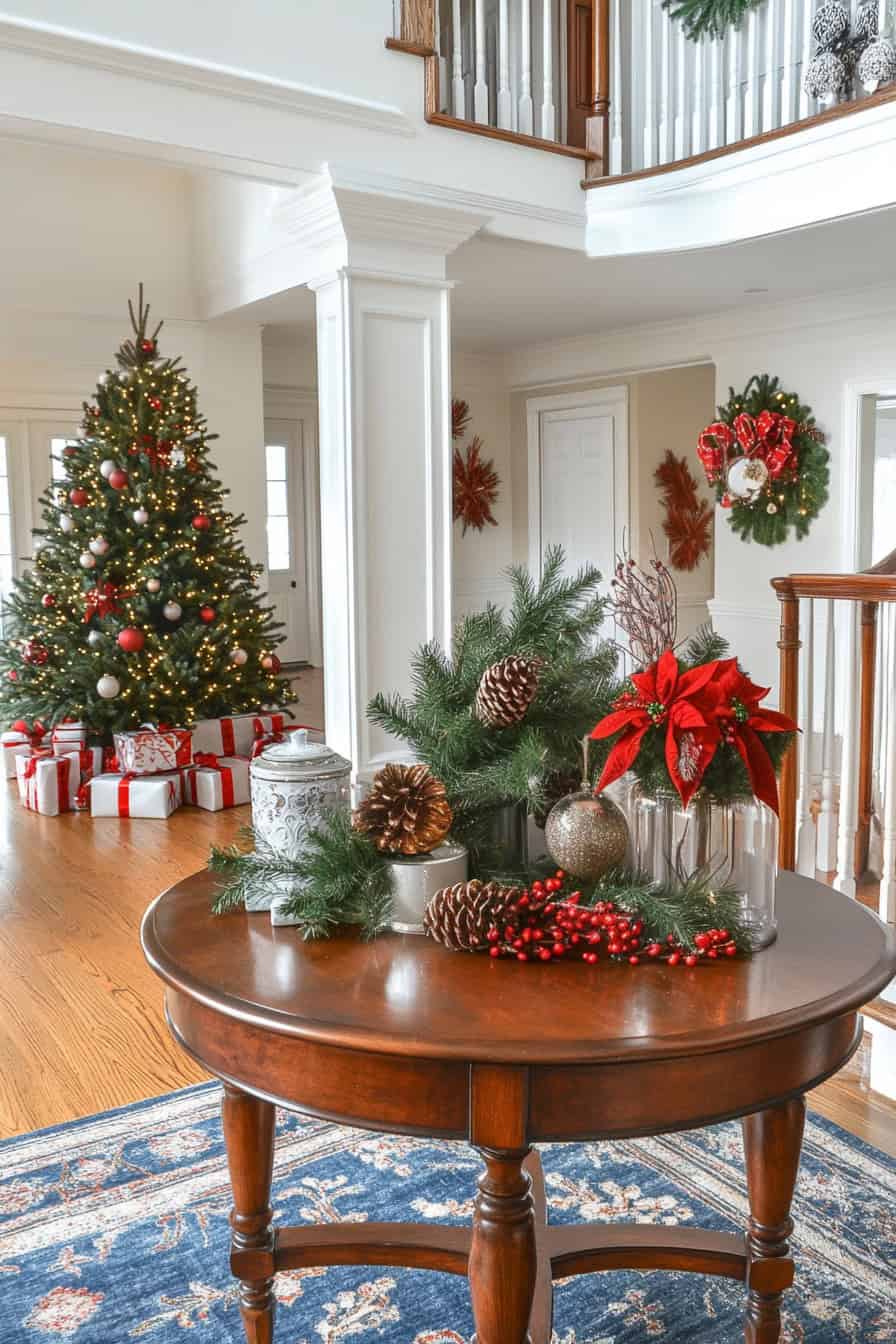 24 Stunning Christmas Entryway Ideas | The Olive Branch Nest