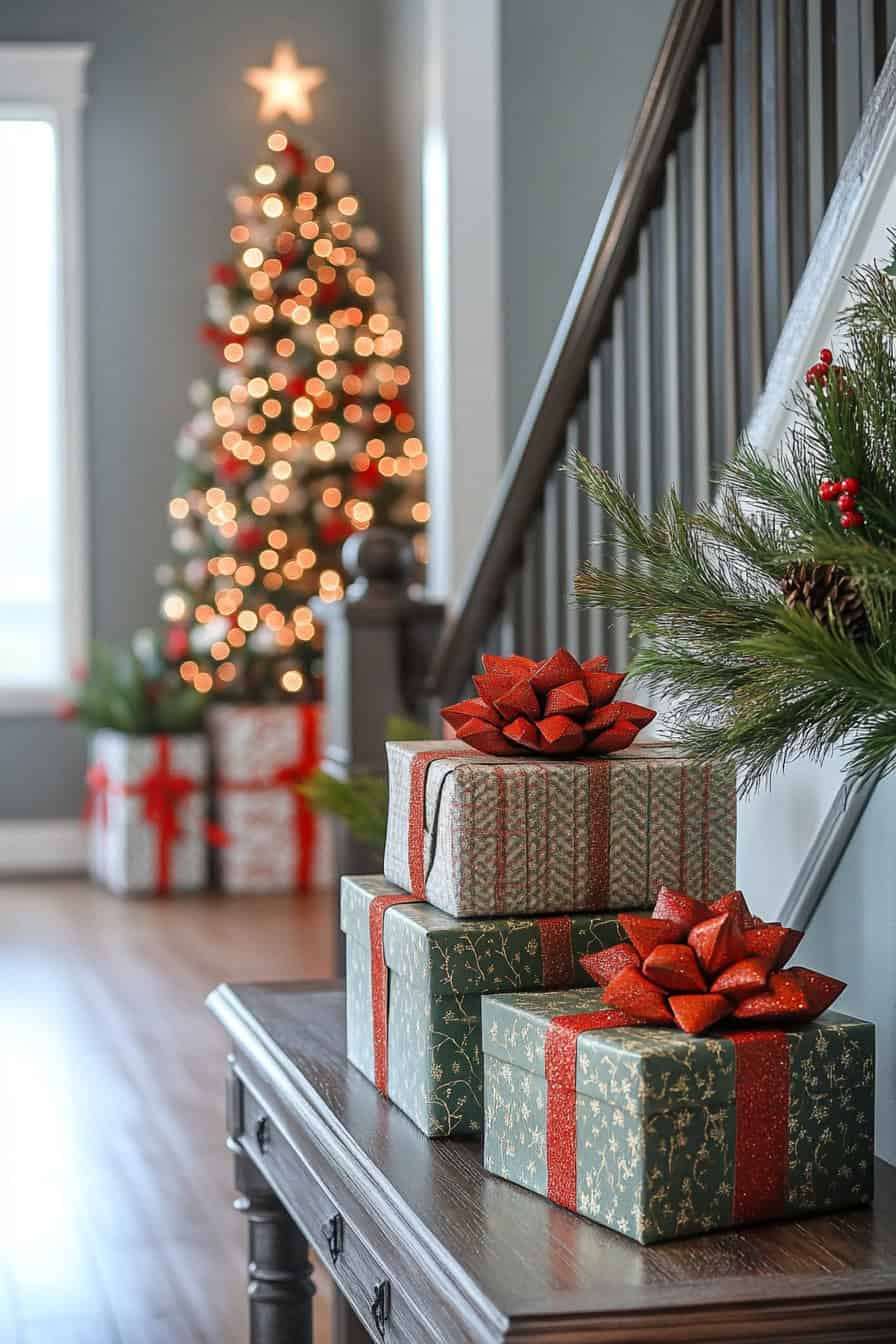24 Stunning Christmas Entryway Ideas | The Olive Branch Nest
