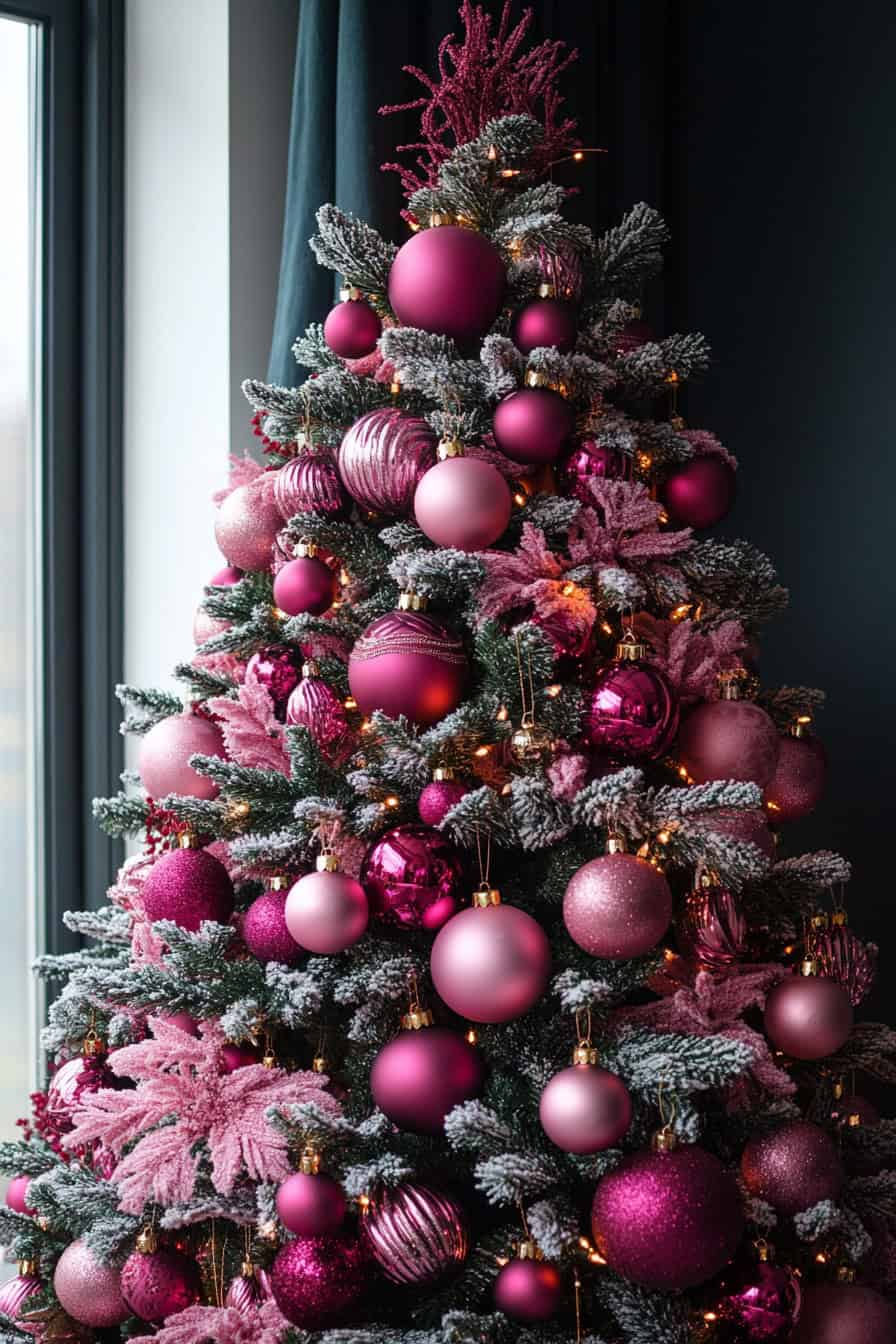 Think Pink: Decorating Your Pink Christmas Tree With Style (17 Ideas ...