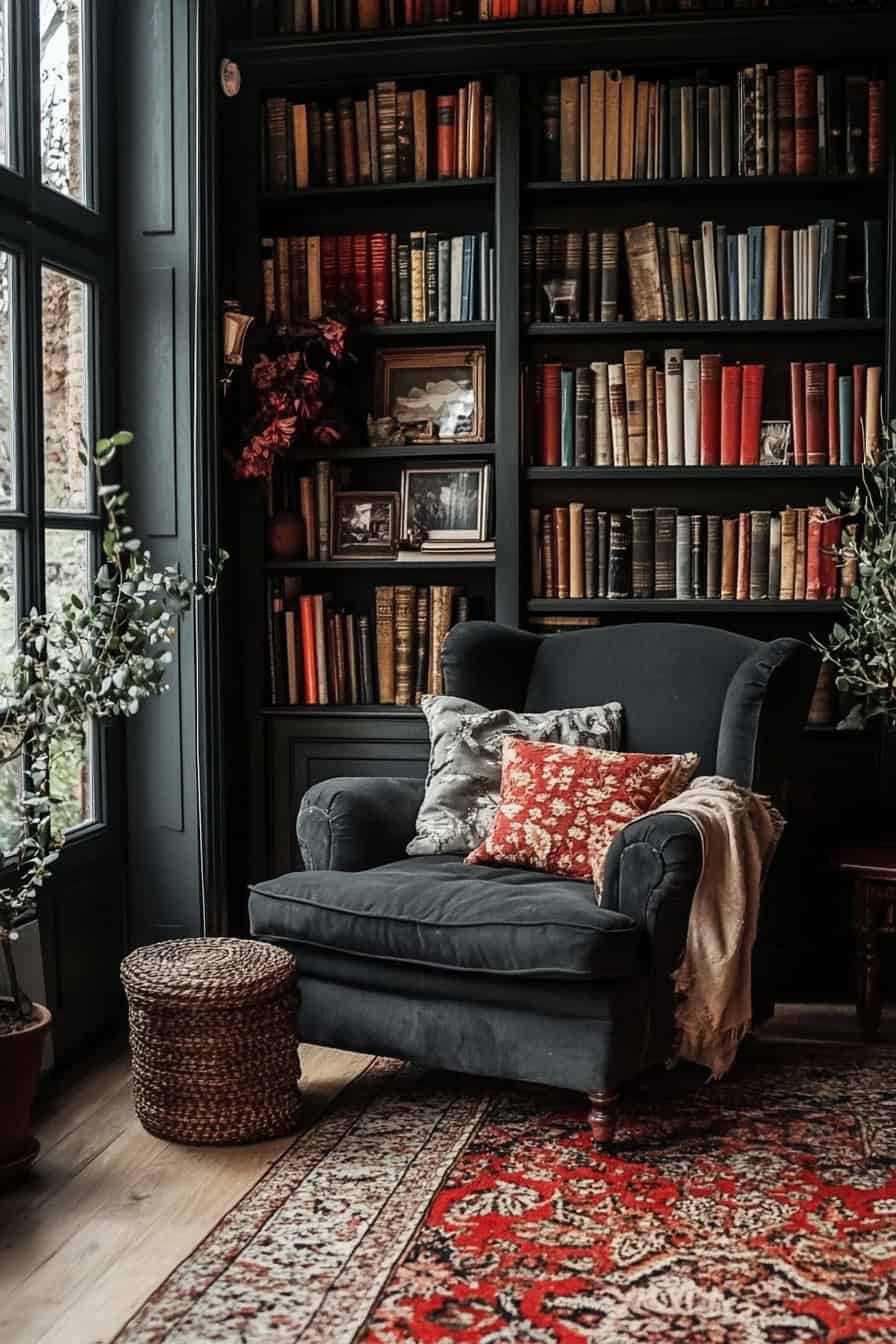 Elegant Dark Academia Home Decor: 15 Ideas & Tips | The Olive Branch Nest
