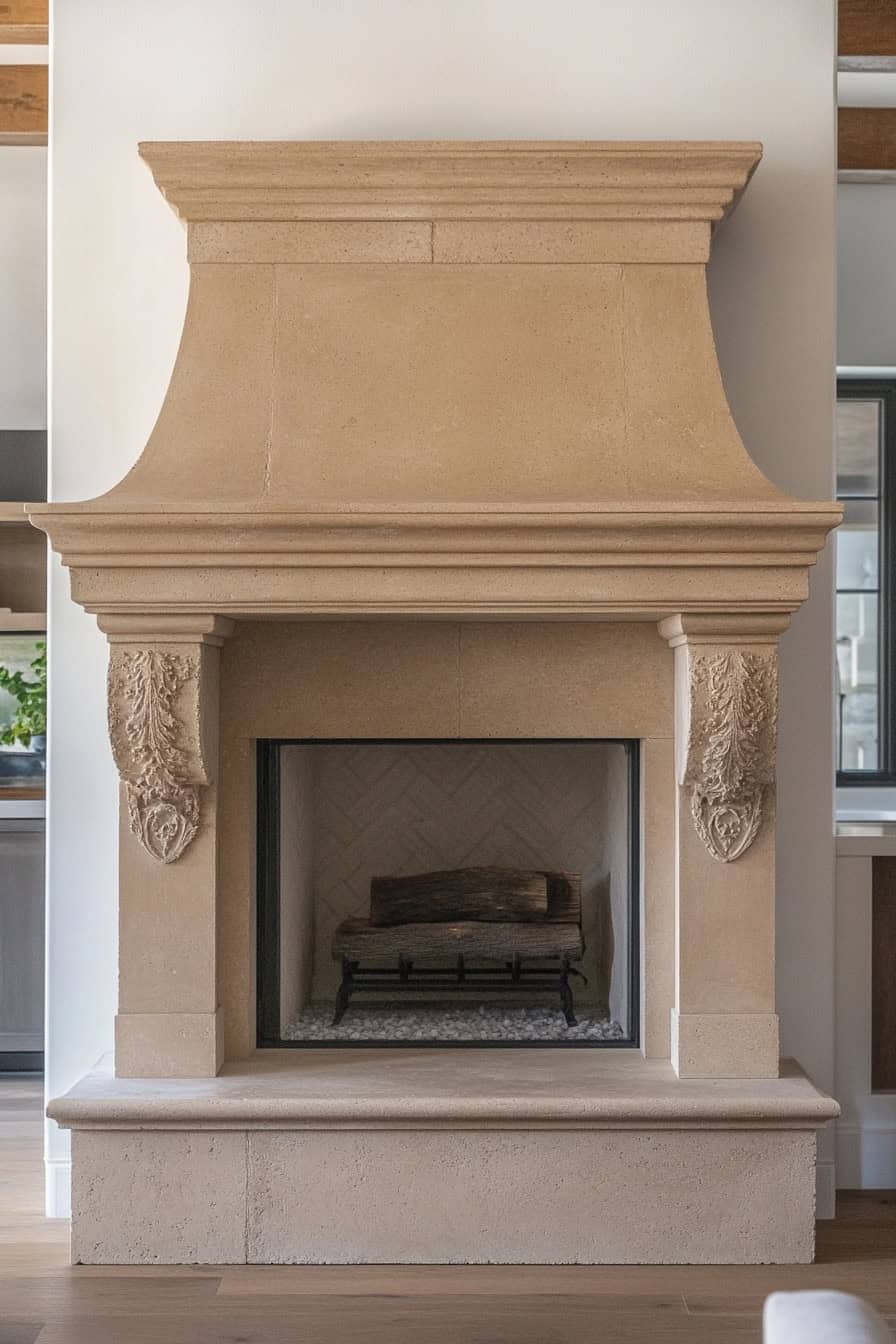Stunning Limestone Fireplace Ideas For Your Home | The Olive Branch Nest