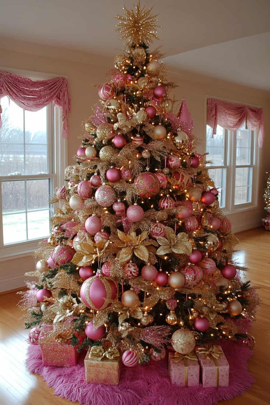 Think Pink: Decorating Your Pink Christmas Tree With Style (17 Ideas ...