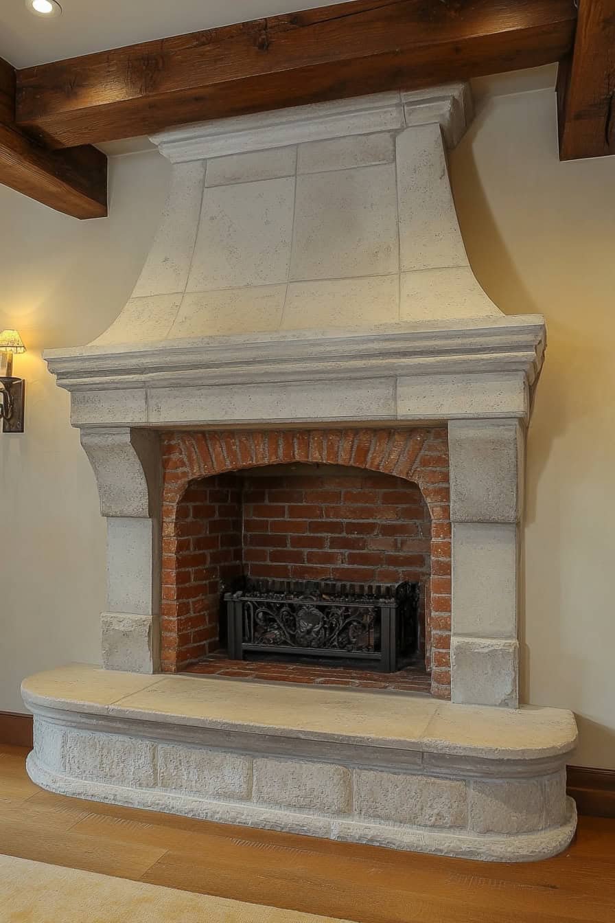 Stunning Limestone Fireplace Ideas For Your Home | The Olive Branch Nest