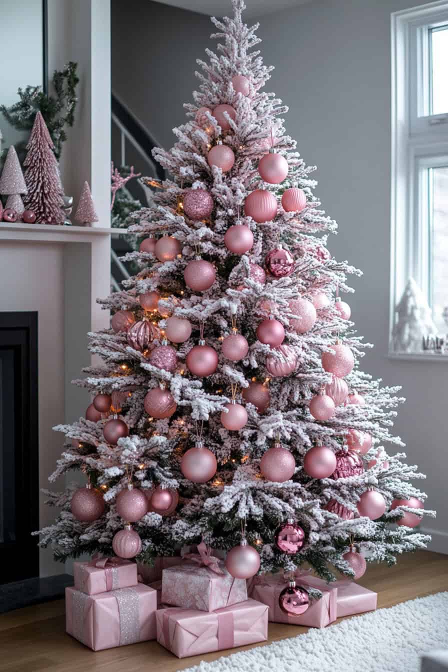 Think Pink: Decorating Your Pink Christmas Tree With Style (17 Ideas ...