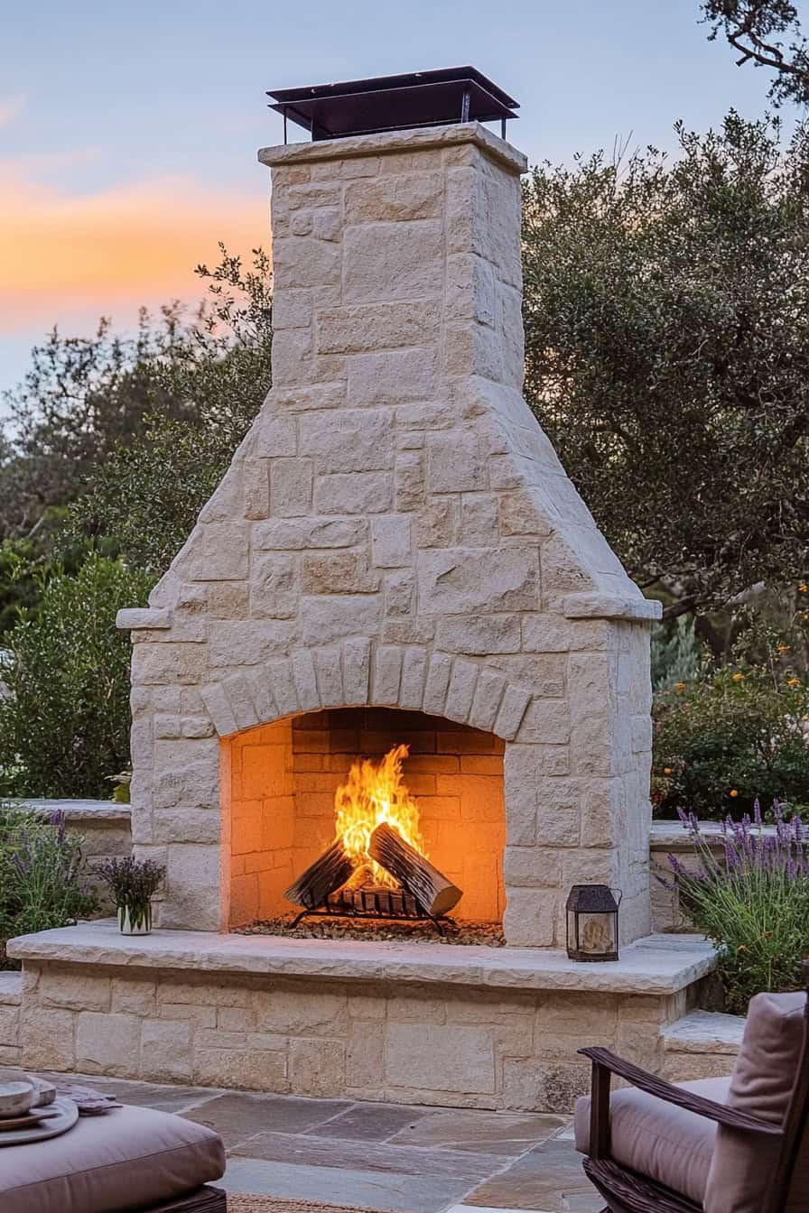 Stunning Limestone Fireplace Ideas For Your Home | The Olive Branch Nest