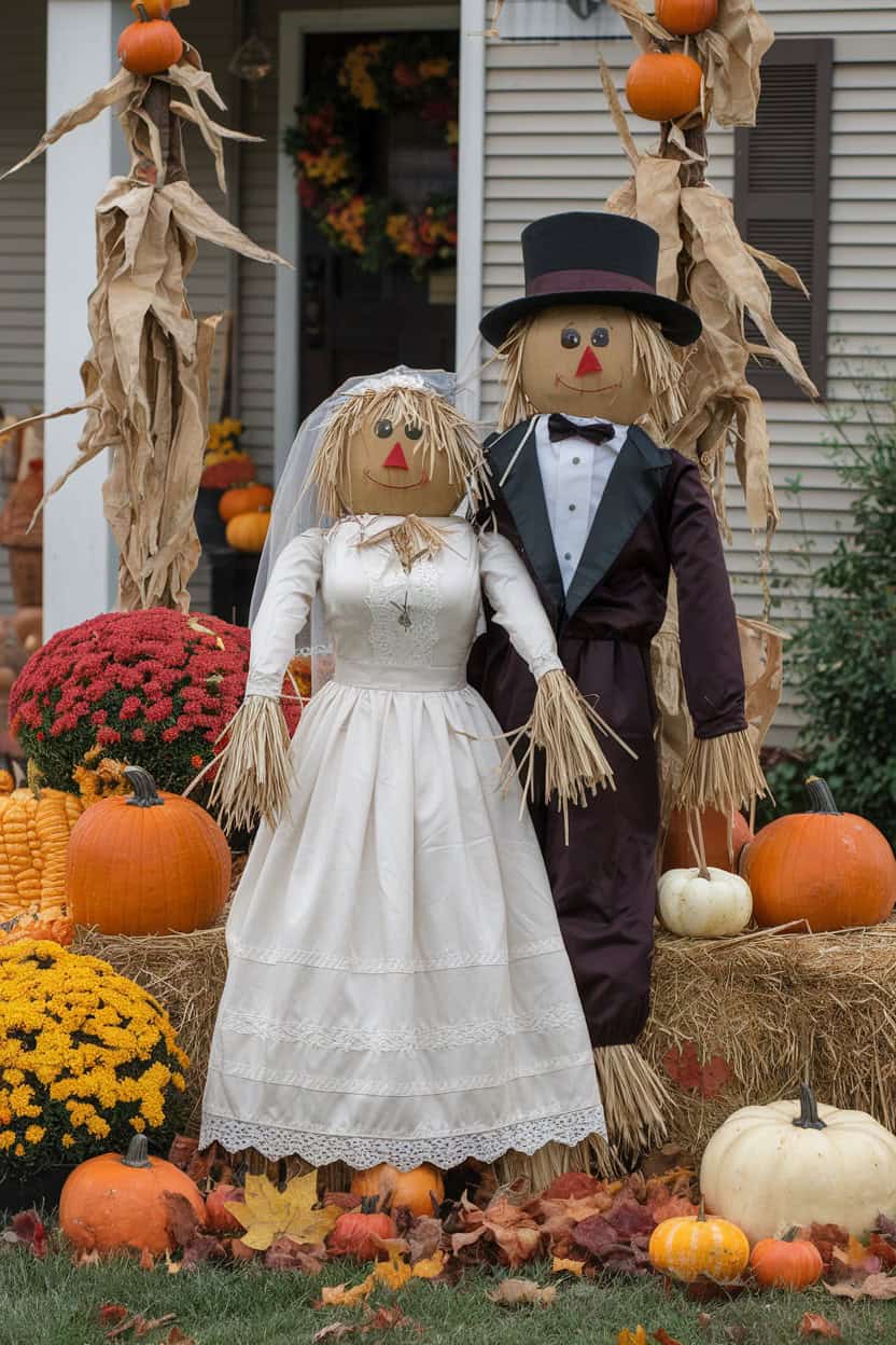 25 Creative Scarecrow Ideas For Your Yard | The Olive Branch Nest