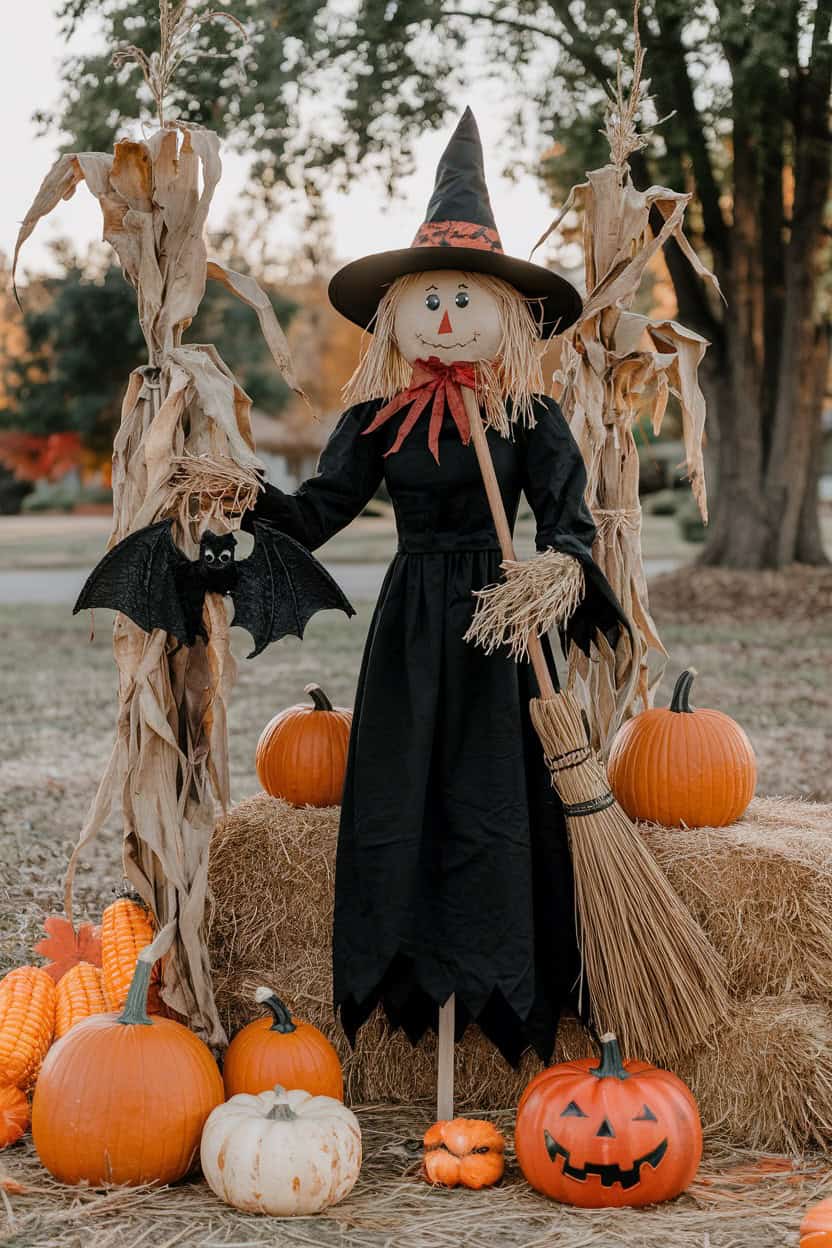 25 Creative Scarecrow Ideas For Your Yard | The Olive Branch Nest