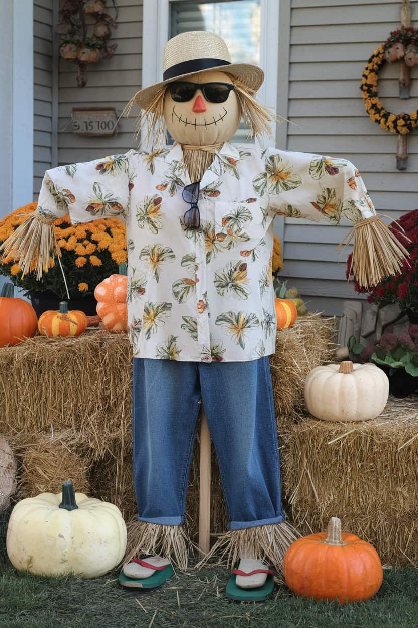 25 Creative Scarecrow Ideas For Your Yard | The Olive Branch Nest
