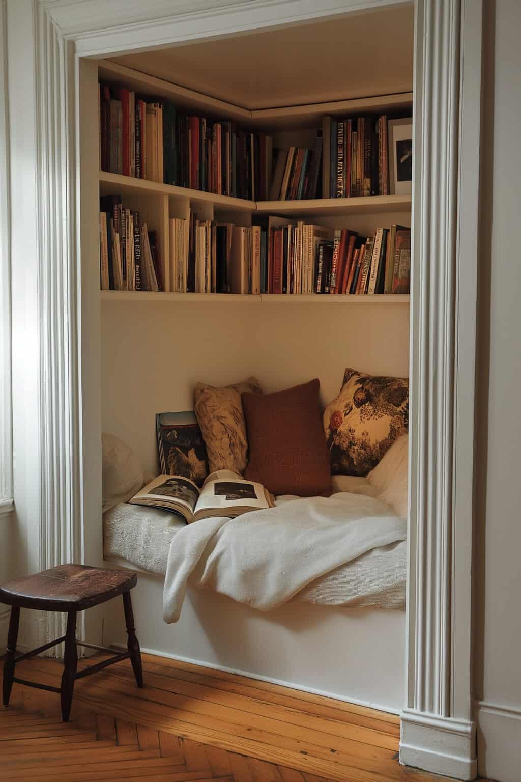 5 Creative Bedroom Library Ideas For Book Lovers | The Olive Branch Nest