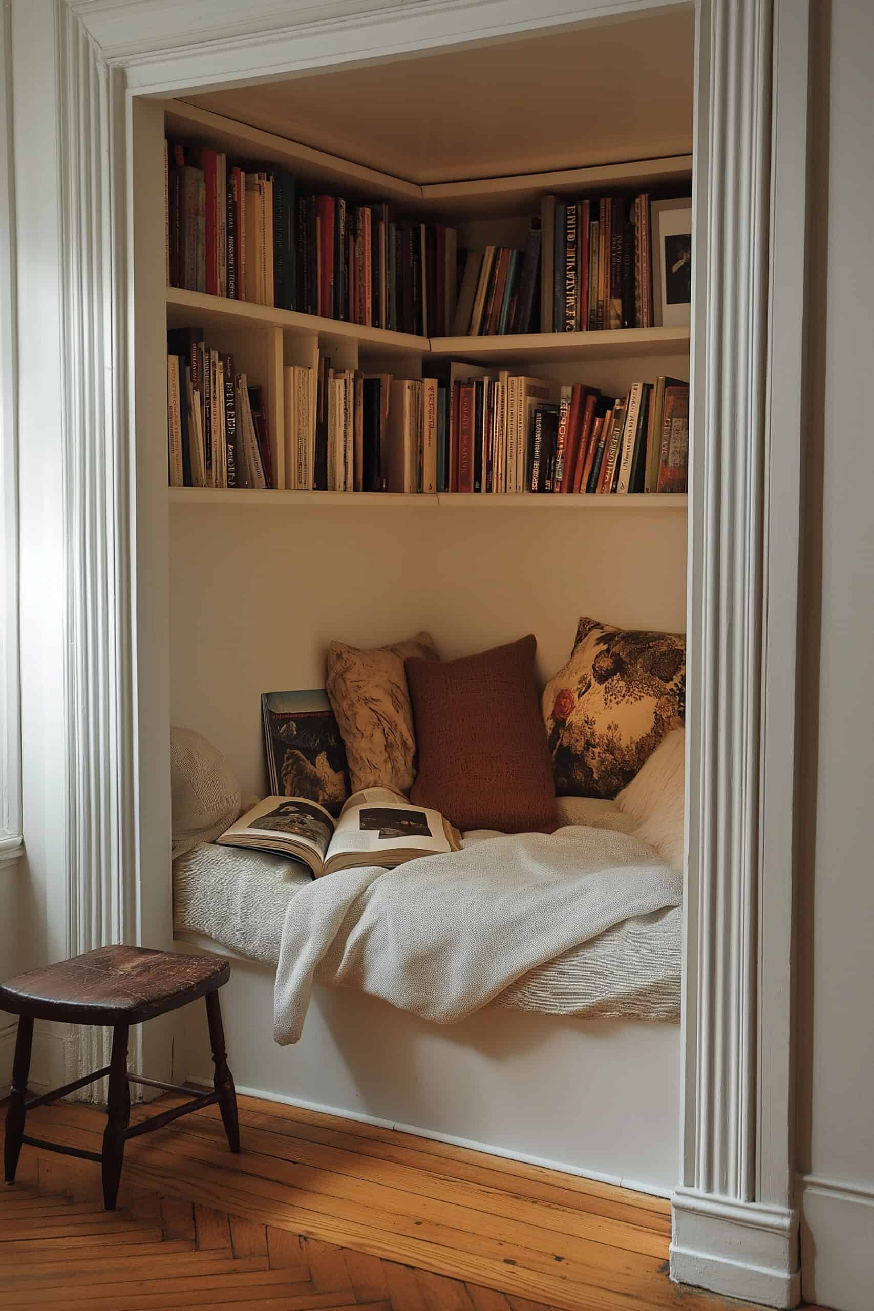 5 Creative Bedroom Library Ideas For Book Lovers | The Olive Branch Nest