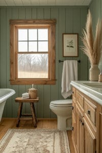 19 Amazing Green Bathroom Ideas | The Olive Branch Nest