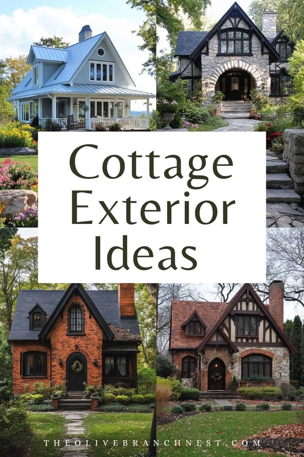 Charming Cottage Exterior Ideas You Will Absoutly Love | The Olive ...