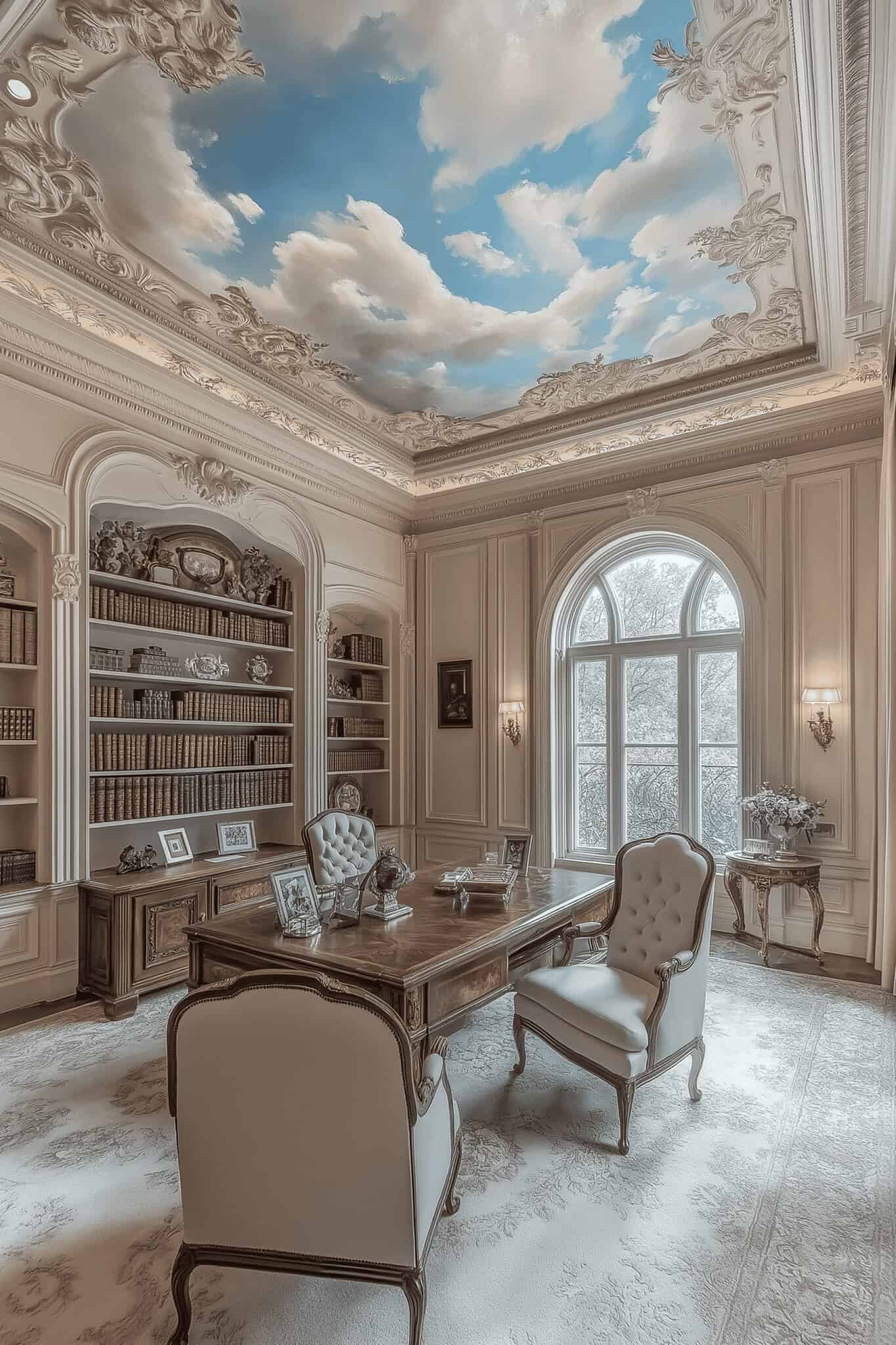 27 Painted Ceilings To Add A Touch Of Unique Elegance And Style | The ...