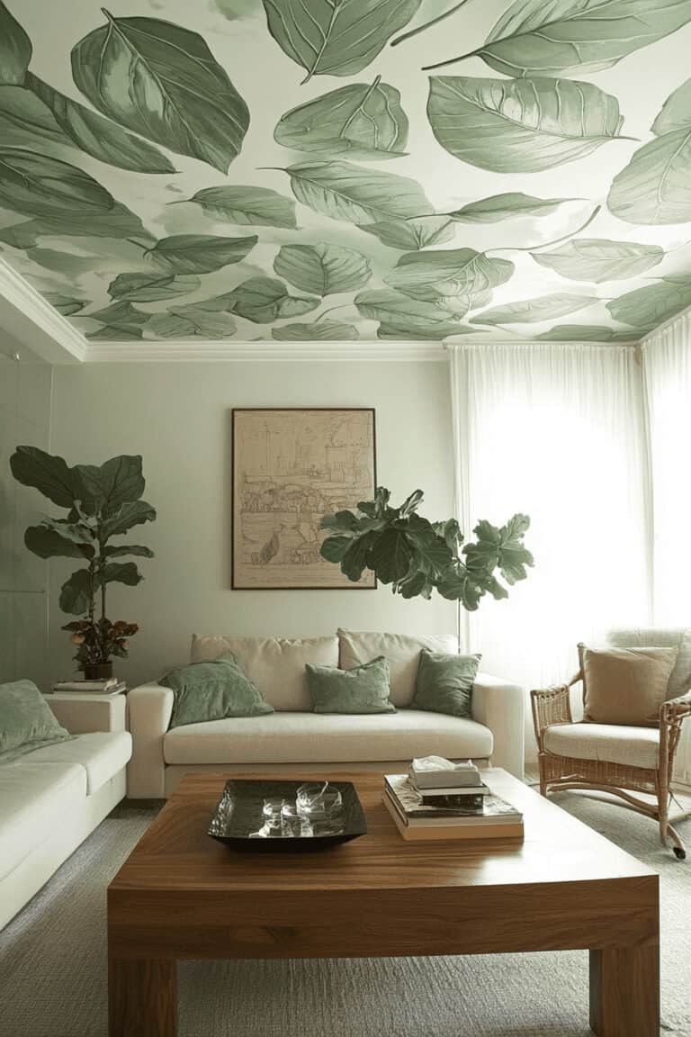 27 Painted Ceilings To Add A Touch Of Unique Elegance And Style | The ...