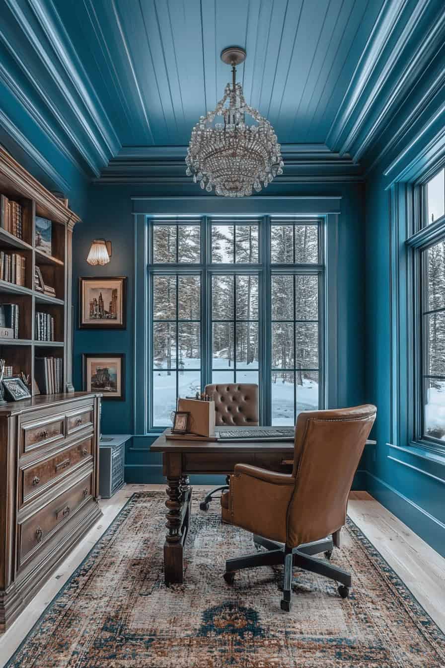 27 Painted Ceilings To Add A Touch Of Unique Elegance And Style | The ...
