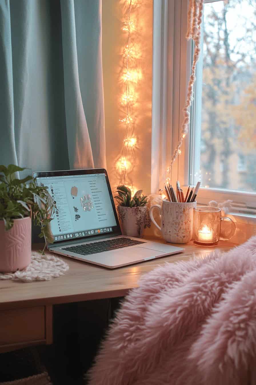 Small Desk, Big Style:27 Creative Setup Ideas You’ll Love | The Olive ...