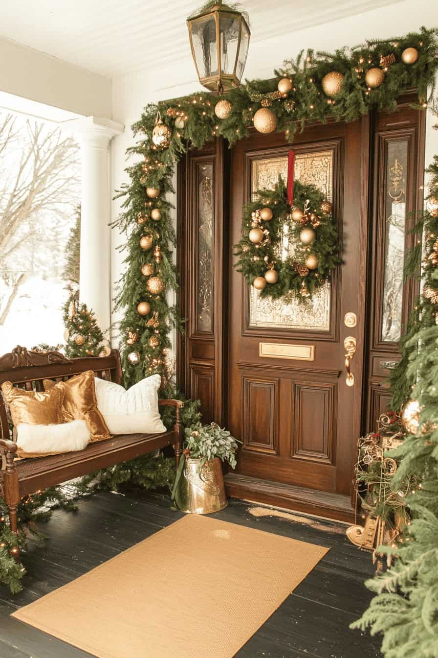 Victorian Christmas Front Porches: Timeless Elegance in Holiday Decor