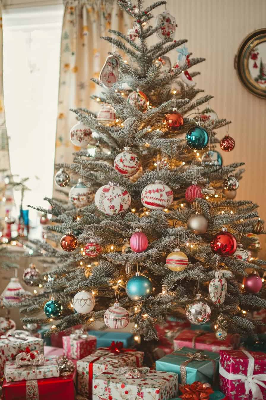 20 Vintage Christmas Tree Ideas For A Timeless Holiday Look | The Olive ...
