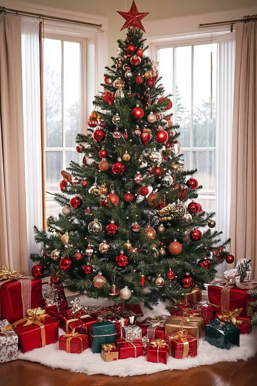 20 Vintage Christmas Tree Ideas For A Timeless Holiday Look | The Olive ...