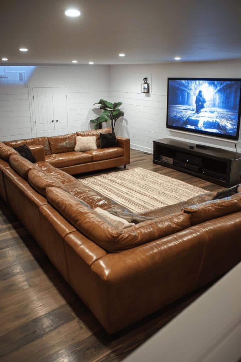 10 Basement Family Room Ideas For A Warm & Inviting Space | The Olive ...