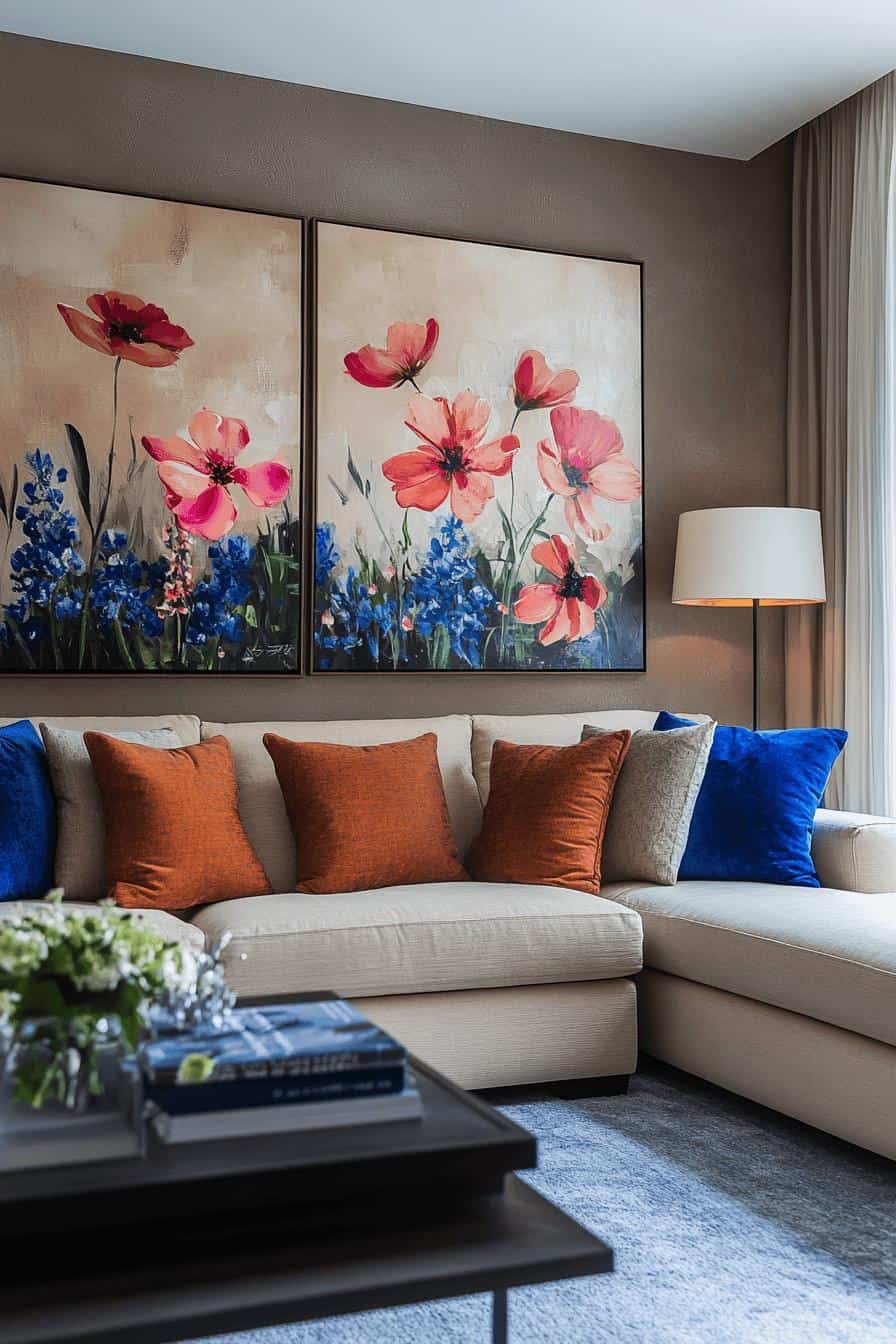 42 Inspiring Blue Living Room Ideas & Designs | The Olive Branch Nest