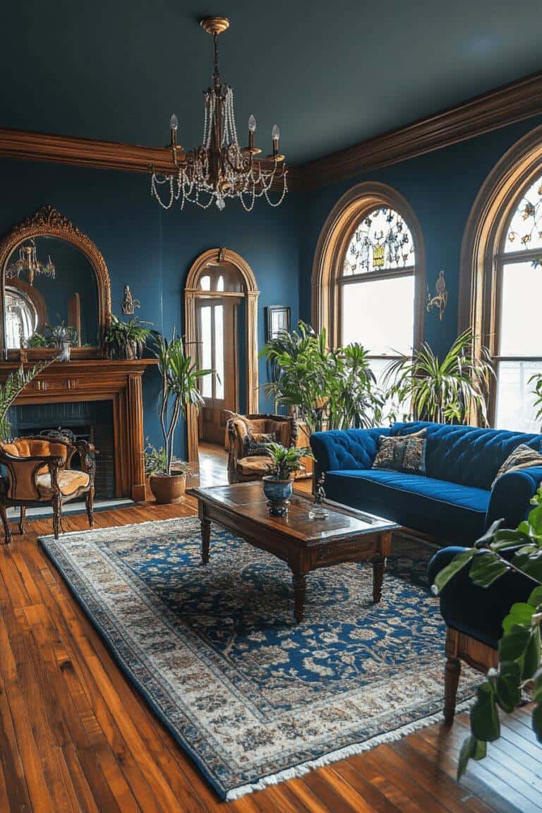 All Blue Living Room Ideas