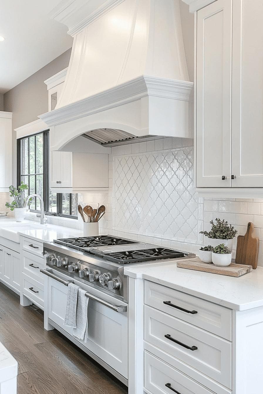 22 Stunning All-White Kitchens To Inspire Your Dream Space | The Olive ...