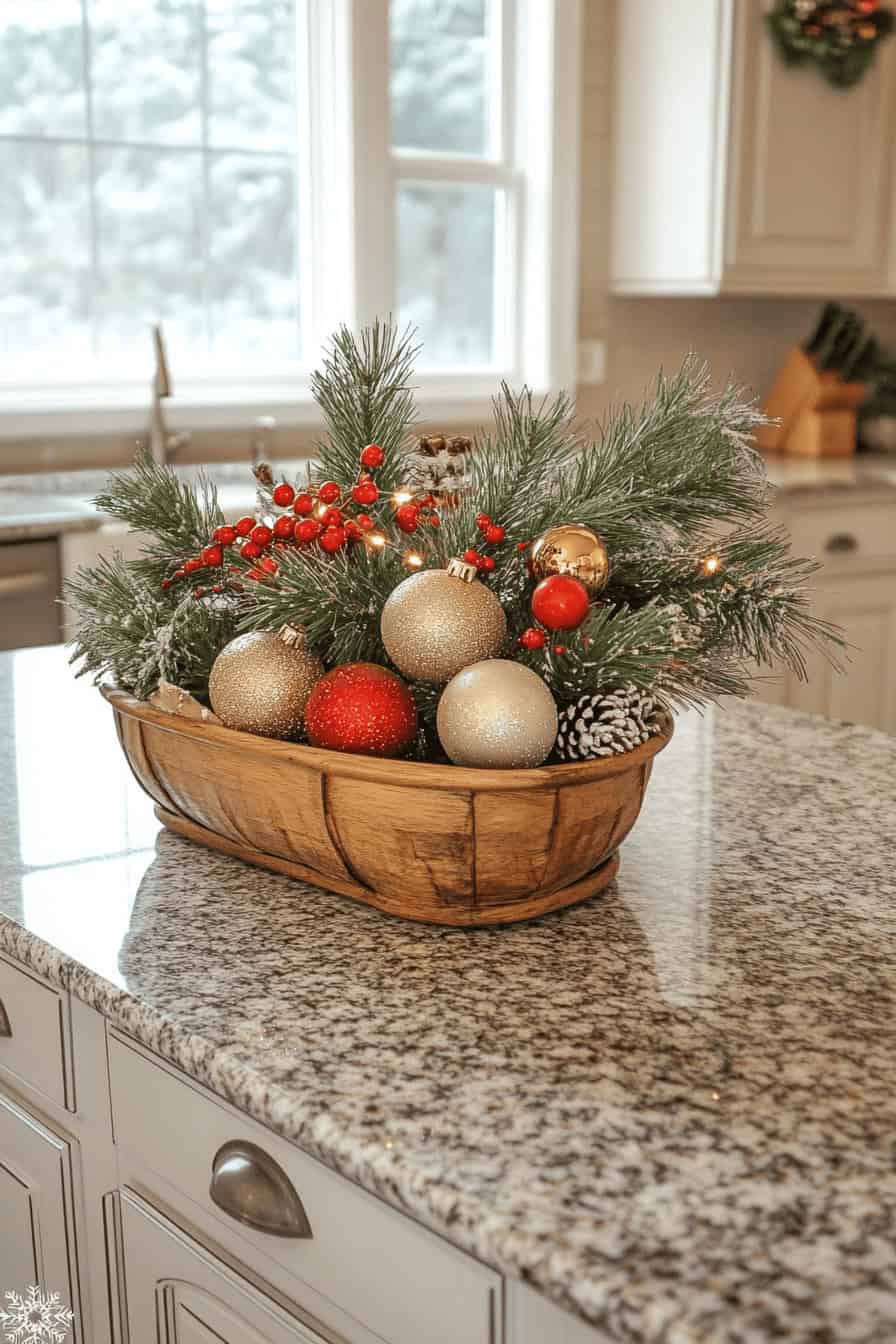 20 Creative Ideas For A Beautiful Christmas Kitchen | The Olive Branch Nest