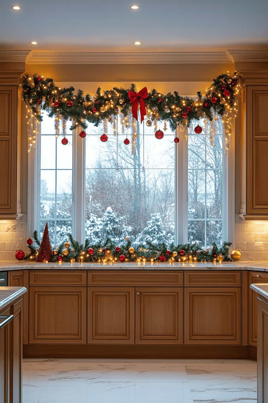 20 Creative Ideas For A Beautiful Christmas Kitchen | The Olive Branch Nest