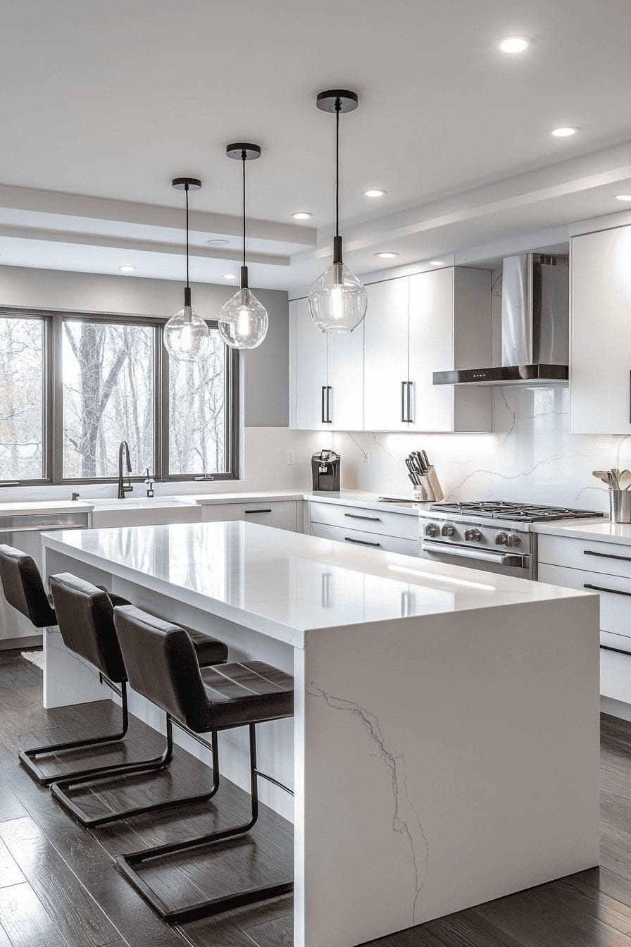 22 Stunning All-White Kitchens To Inspire Your Dream Space | The Olive ...