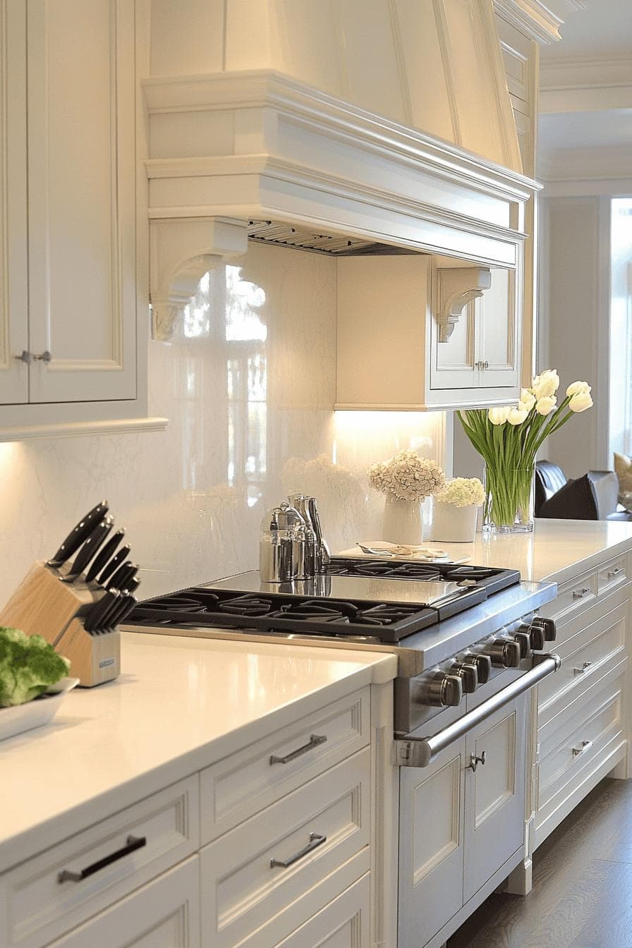 22 Stunning All-White Kitchens To Inspire Your Dream Space | The Olive ...