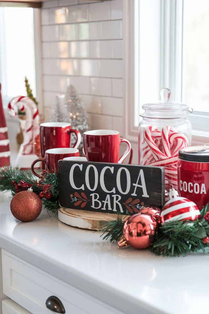 20 Creative Ideas For A Beautiful Christmas Kitchen | The Olive Branch Nest