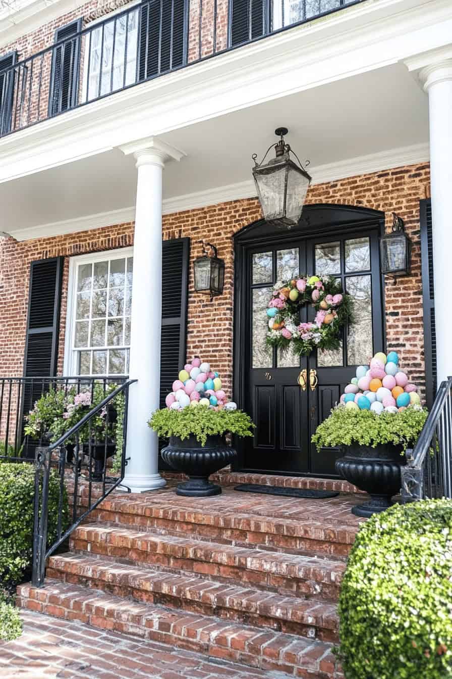 12 Easter Porch Decor Ideas To Welcome Spring In Style 🌸🐇 | The Olive ...
