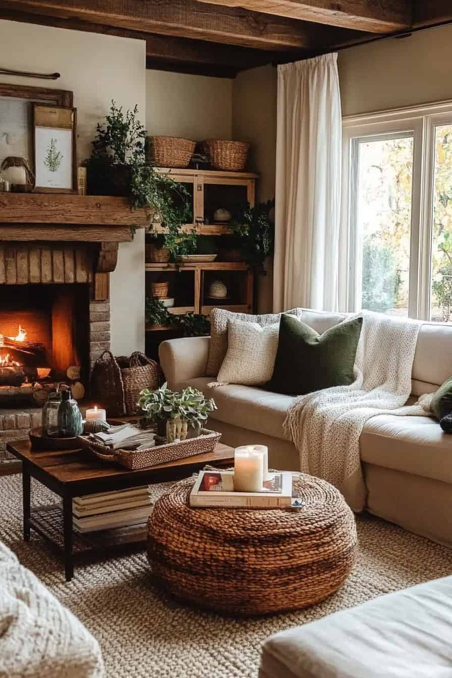 25 Cozy Living Room Ideas To Transform Your Space | The Olive Branch Nest