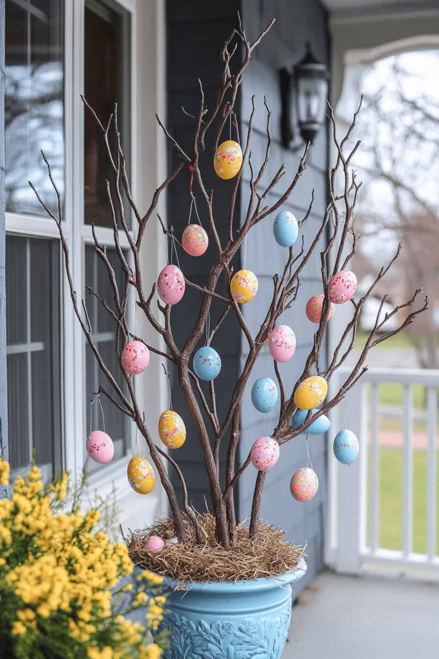 12 Easter Porch Decor Ideas To Welcome Spring In Style 🌸🐇 | The Olive ...