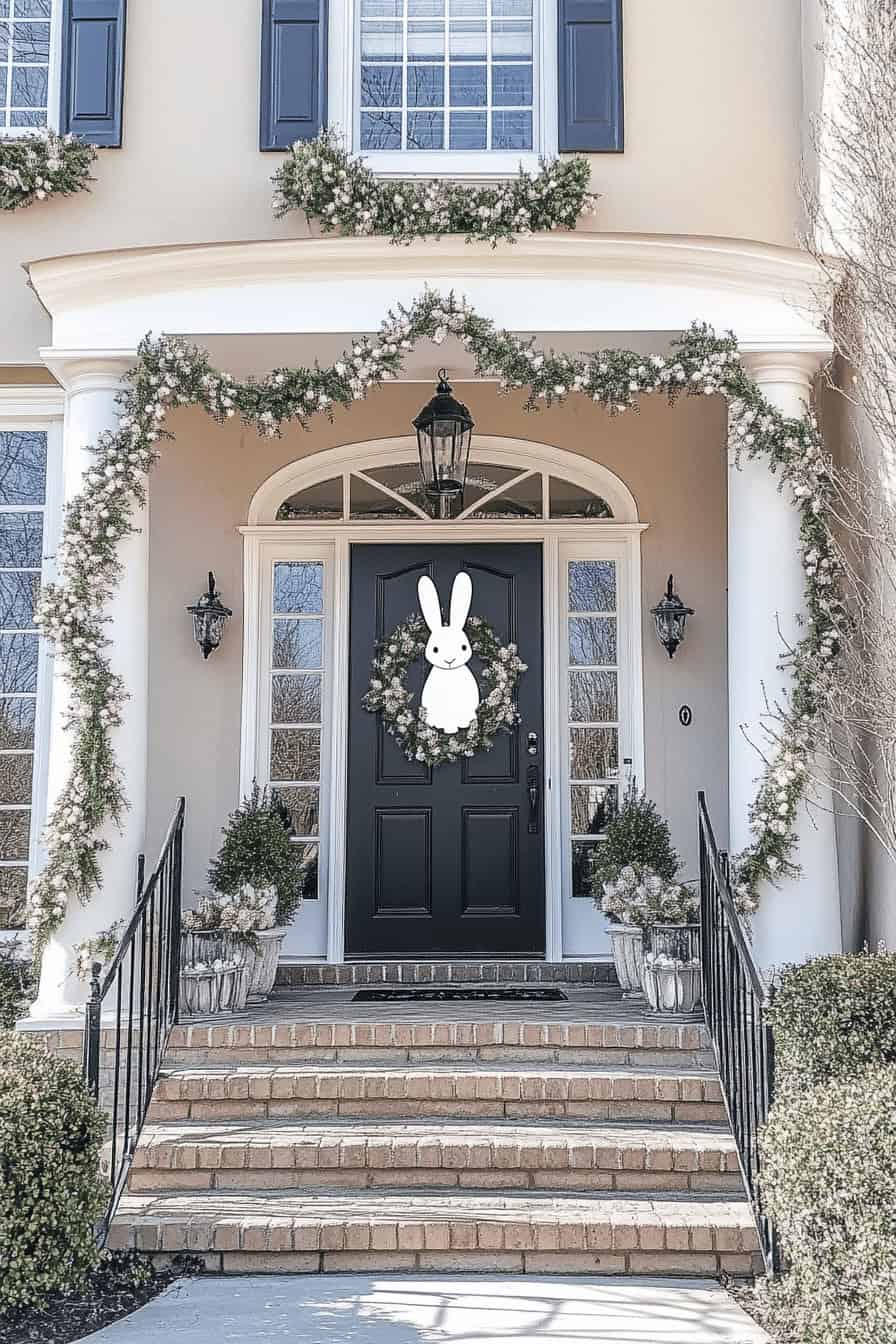 12 Easter Porch Decor Ideas To Welcome Spring In Style 🌸🐇 | The Olive ...