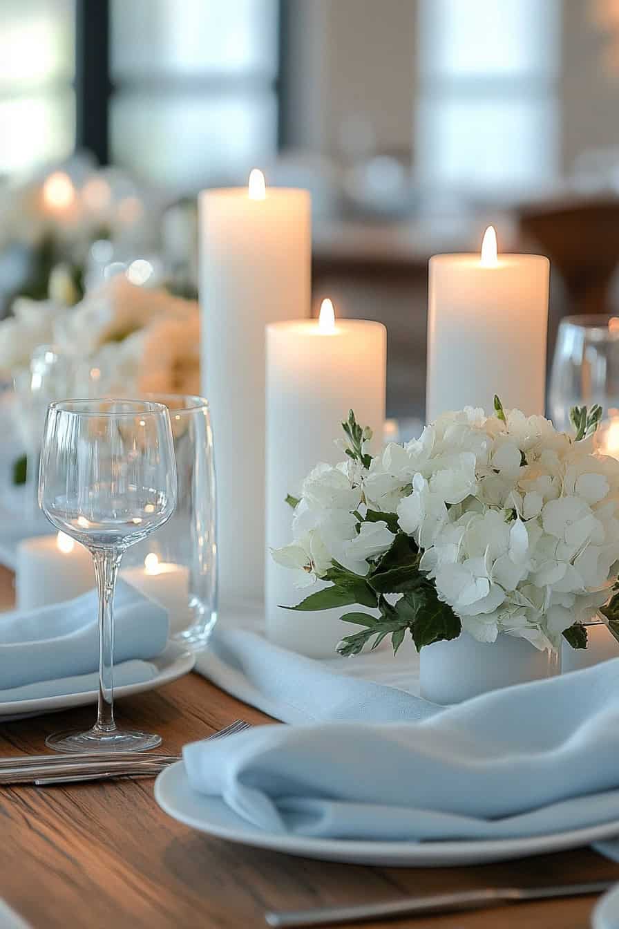 Dine In Style: 23 Gorgeous Blue And White Tablescapes | The Olive ...