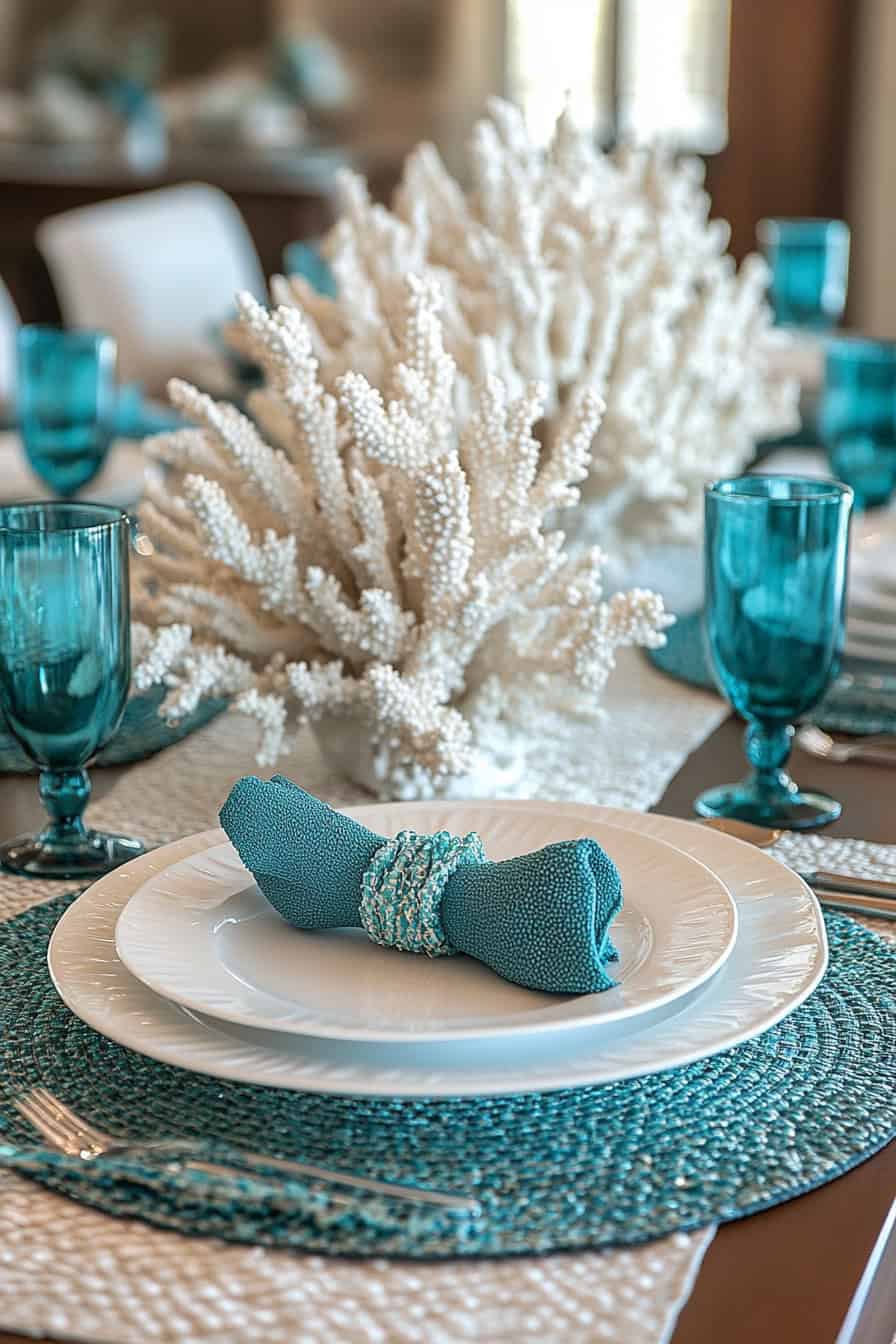 Dine In Style: 23 Gorgeous Blue And White Tablescapes | The Olive ...