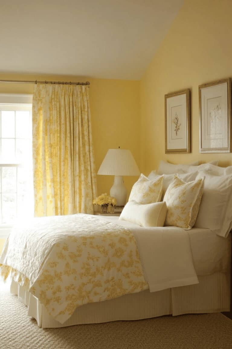 28 Yellow Bedroom Ideas For A Bright And Beautiful Room | The Olive ...
