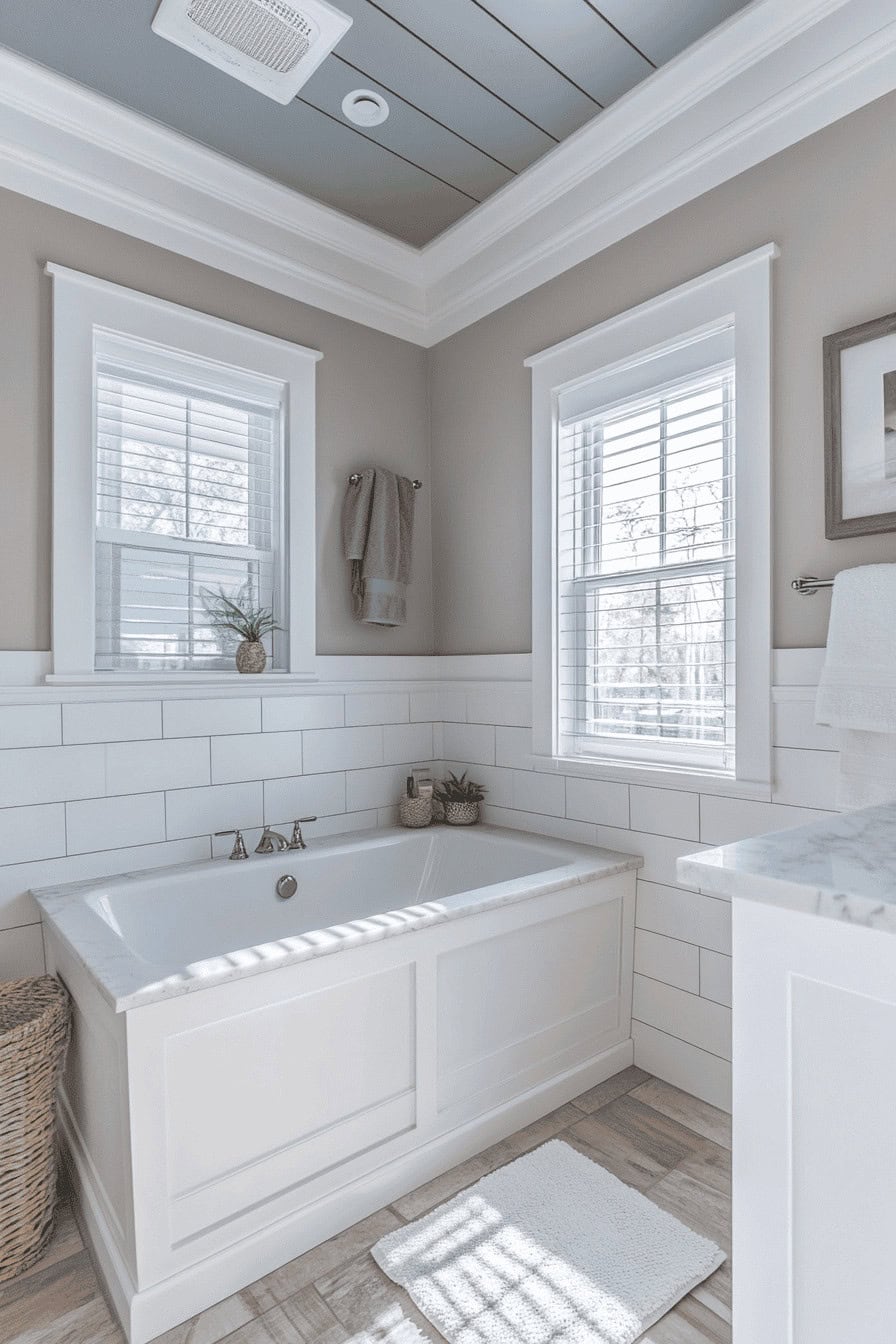 15 White Bathroom Ideas: Brighten Your Space | The Olive Branch Nest