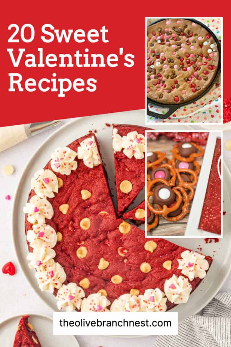 Love On A Plate: 20 Valentine’s Day Recipes | The Olive Branch Nest