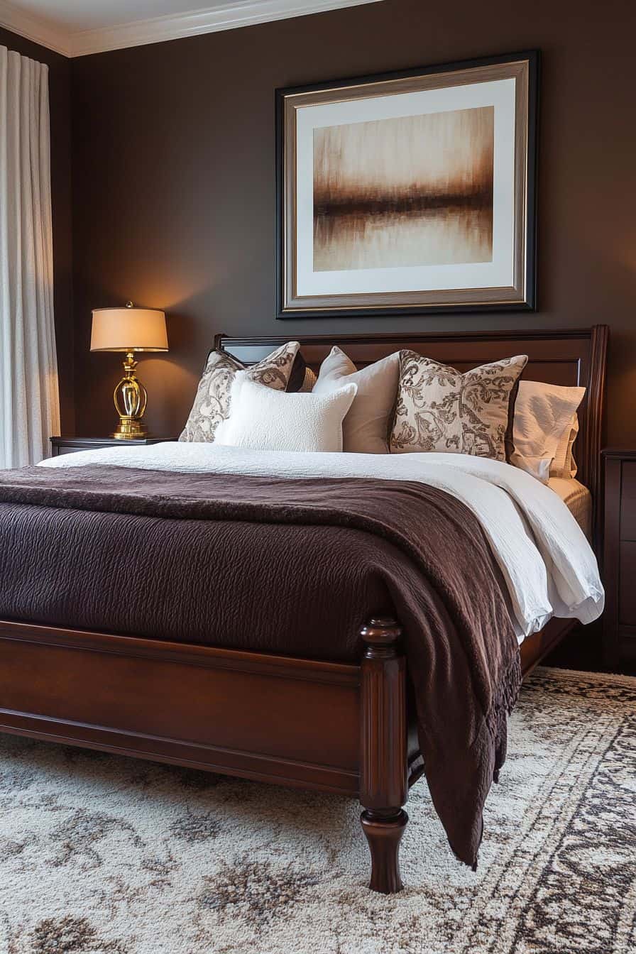 23 Brown Bedroom Ideas For A Warm And Cozy Vibe | The Olive Branch Nest