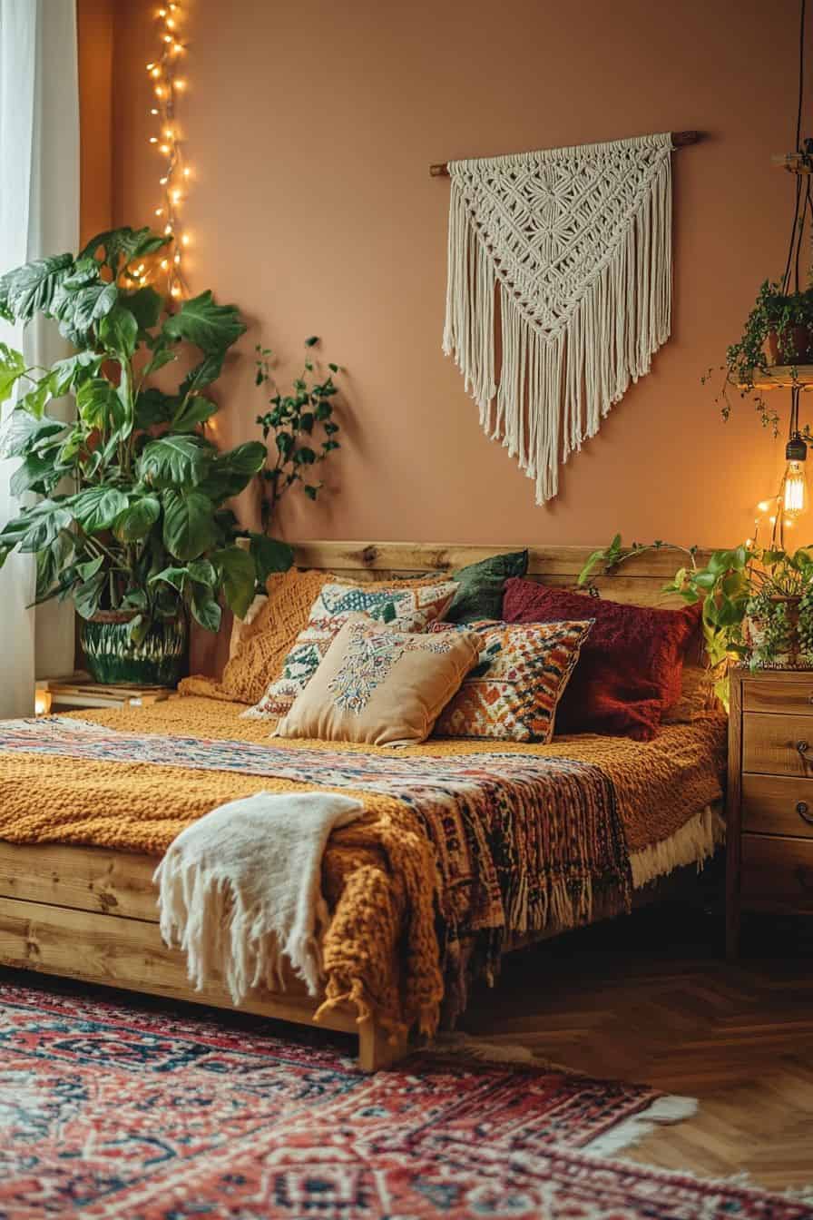 25 Dreamy Boho Bedroom Ideas To Transform Your Space | The Olive Branch Nest