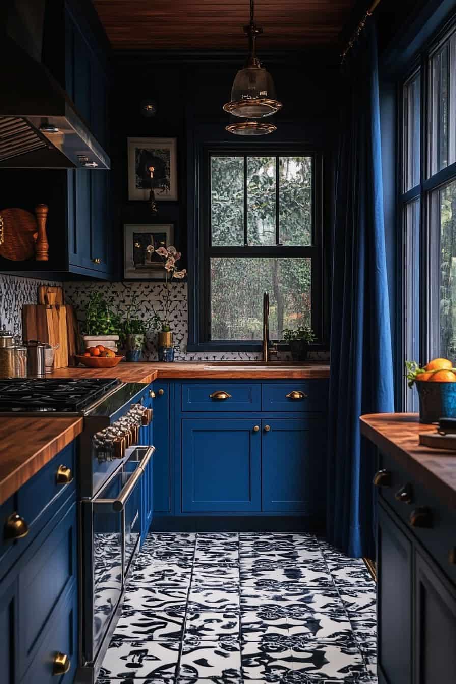 25 Moody Kitchens To Inspire Your Next Redesign | The Olive Branch Nest